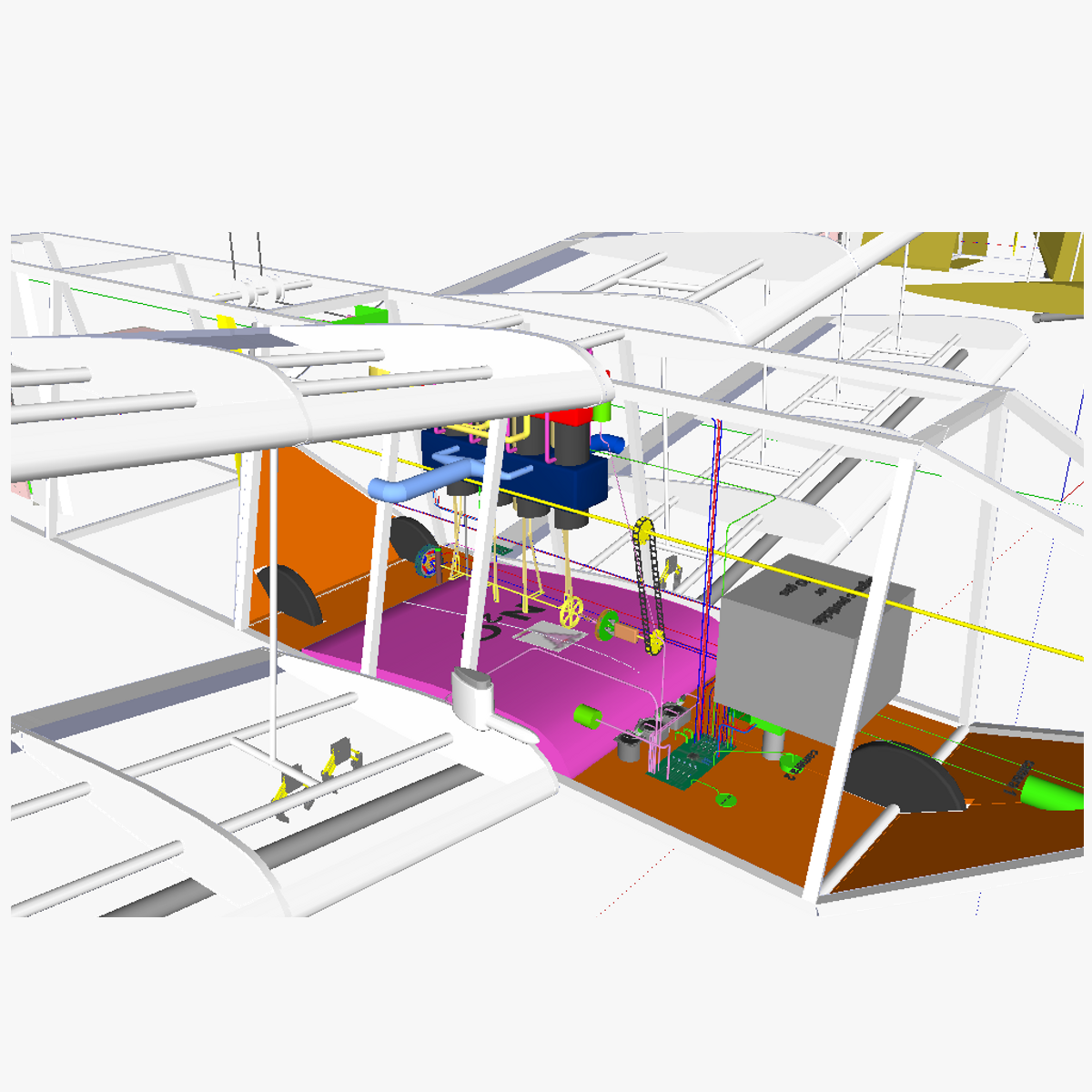 AT UAS Unmanned aerial system 3D model | CGTrader