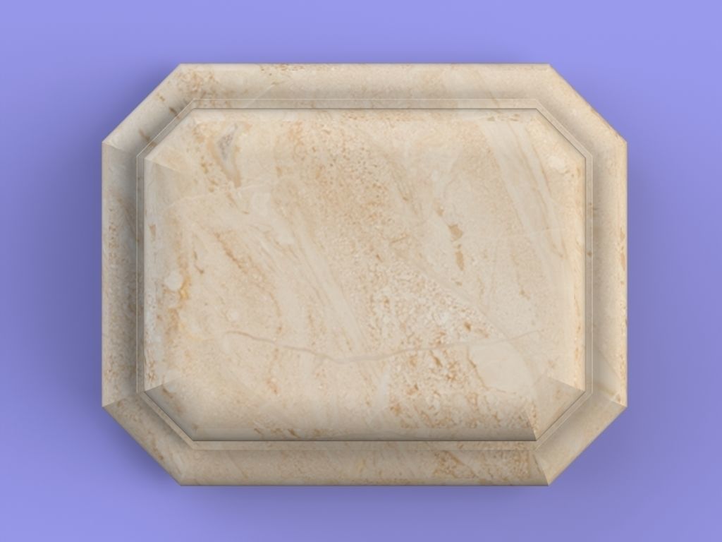 Marble Socle 02 3D model 3D printable | CGTrader