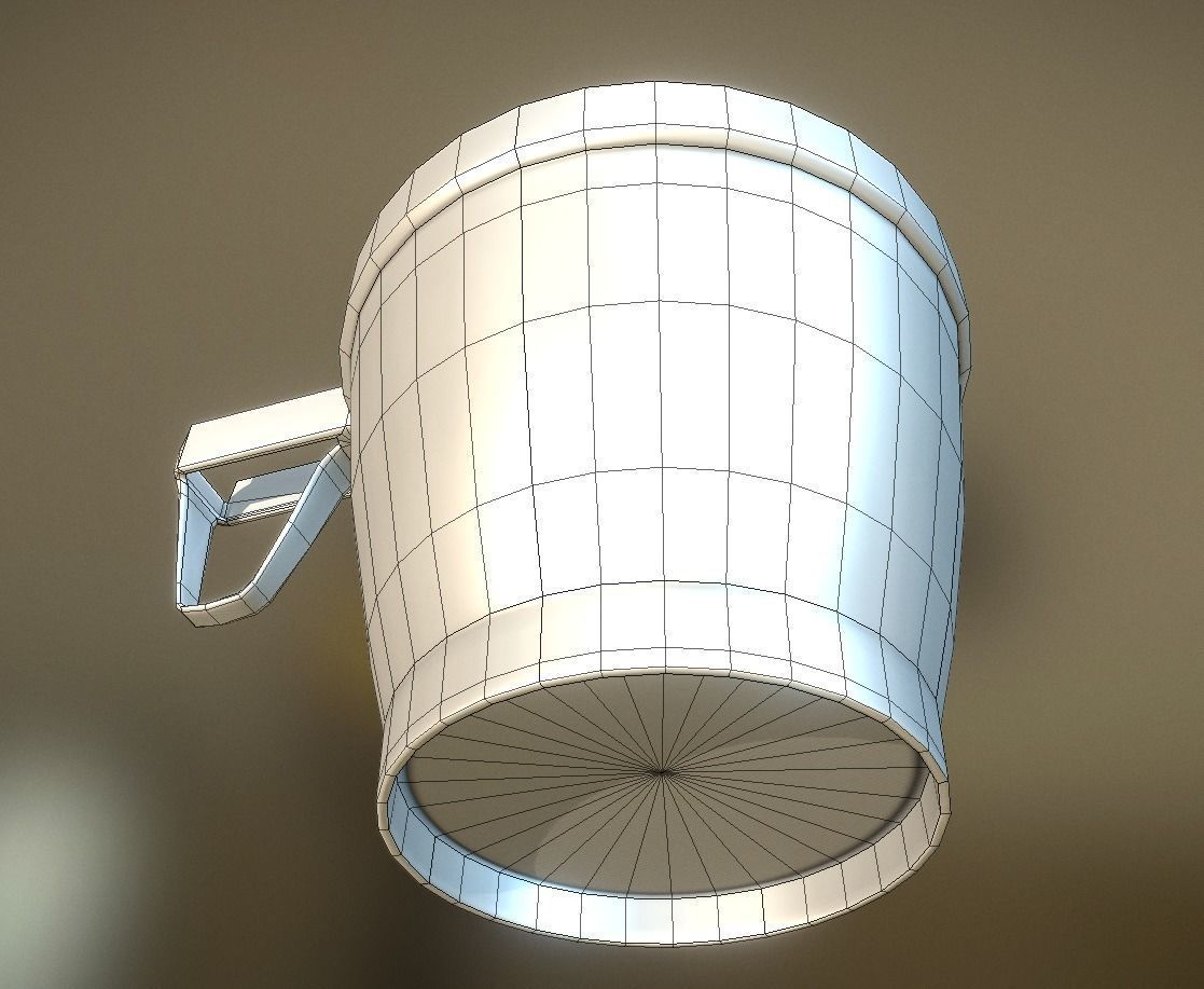 3D model Plastic Cup 2 Lowpoly Version VR / AR / low-poly | CGTrader