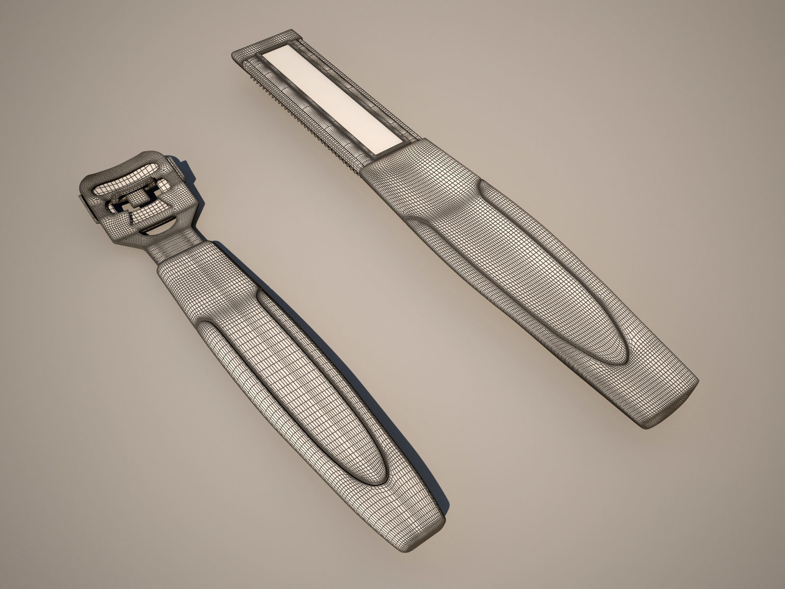 Set for a pedicure 3D model | CGTrader