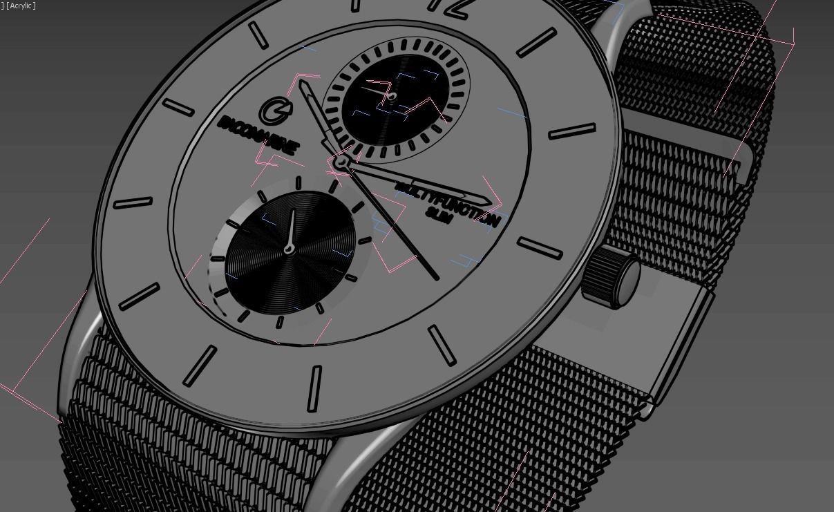 watch 3D model | CGTrader