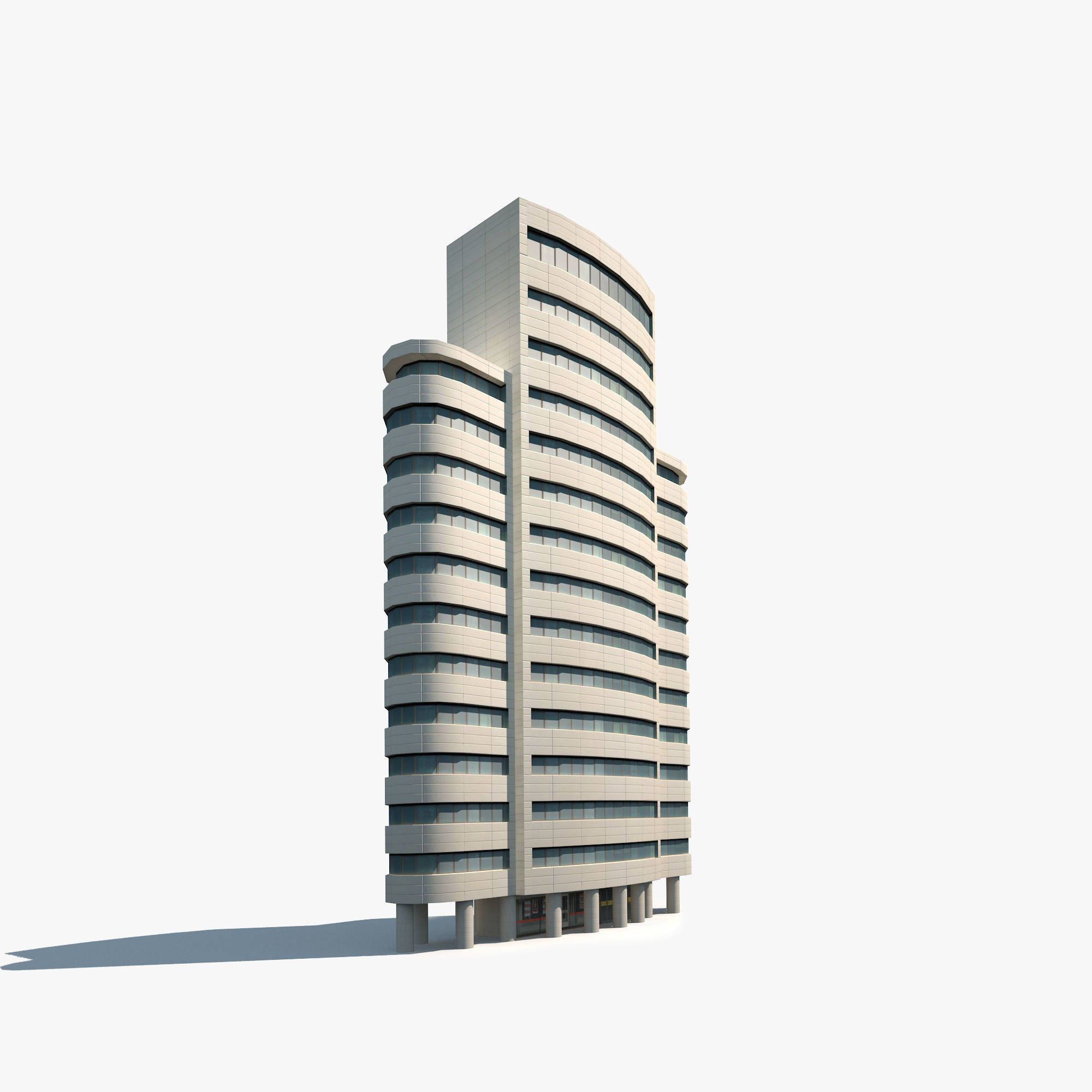 3D model Skyscrapers Building Pack VR / AR / low-poly | CGTrader