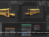 3D model School Bus VR / AR / low-poly | CGTrader