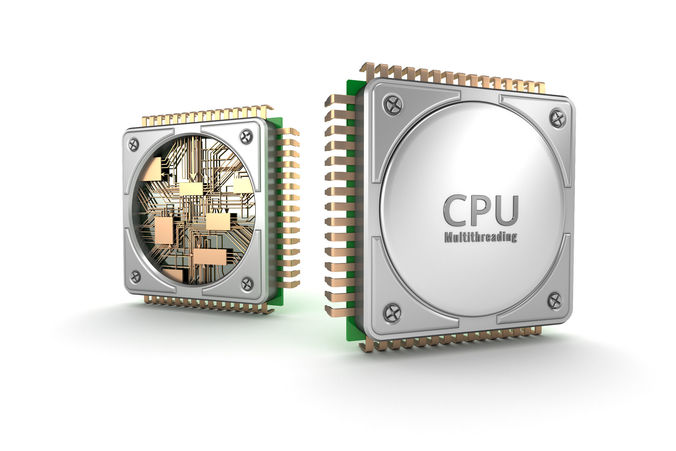 Central computer processors CPU 3D model 3D model | CGTrader