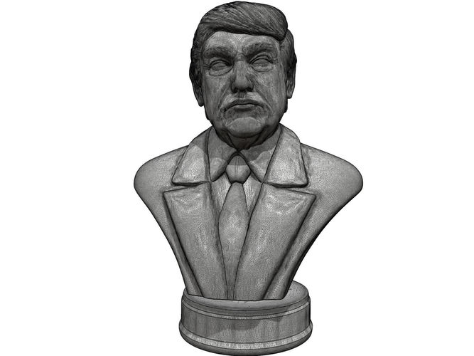 Donald Trump presidental edition stl 3D Model 3D printable STL ...
