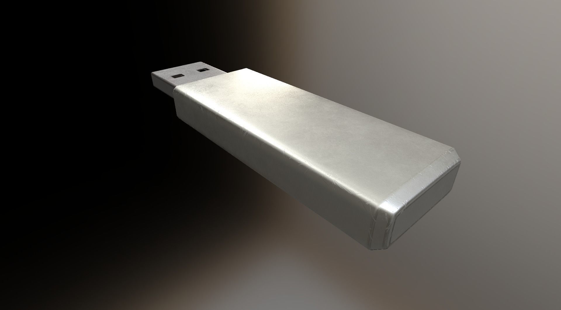 3D model USB Stick Collection - Gameready - PBR Textures VR / AR / low ...