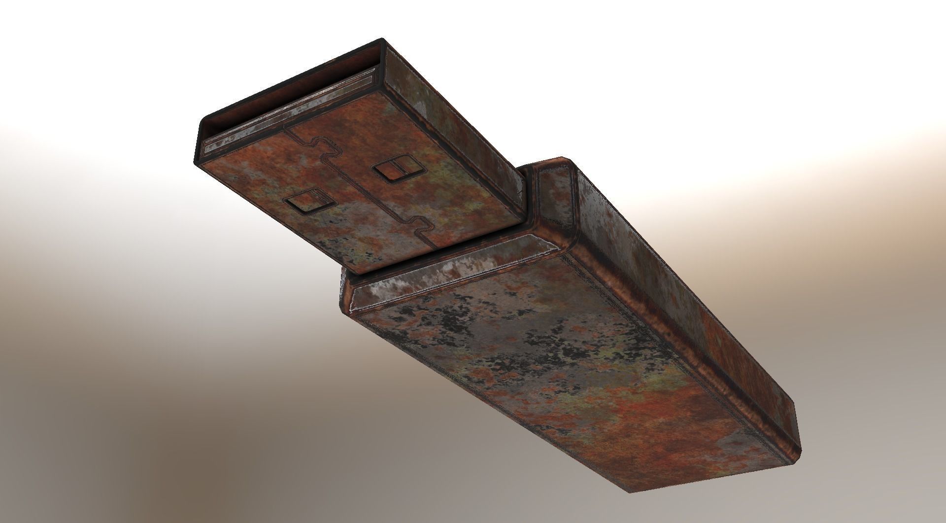 3D model USB Stick Collection - Gameready - PBR Textures VR / AR / low ...