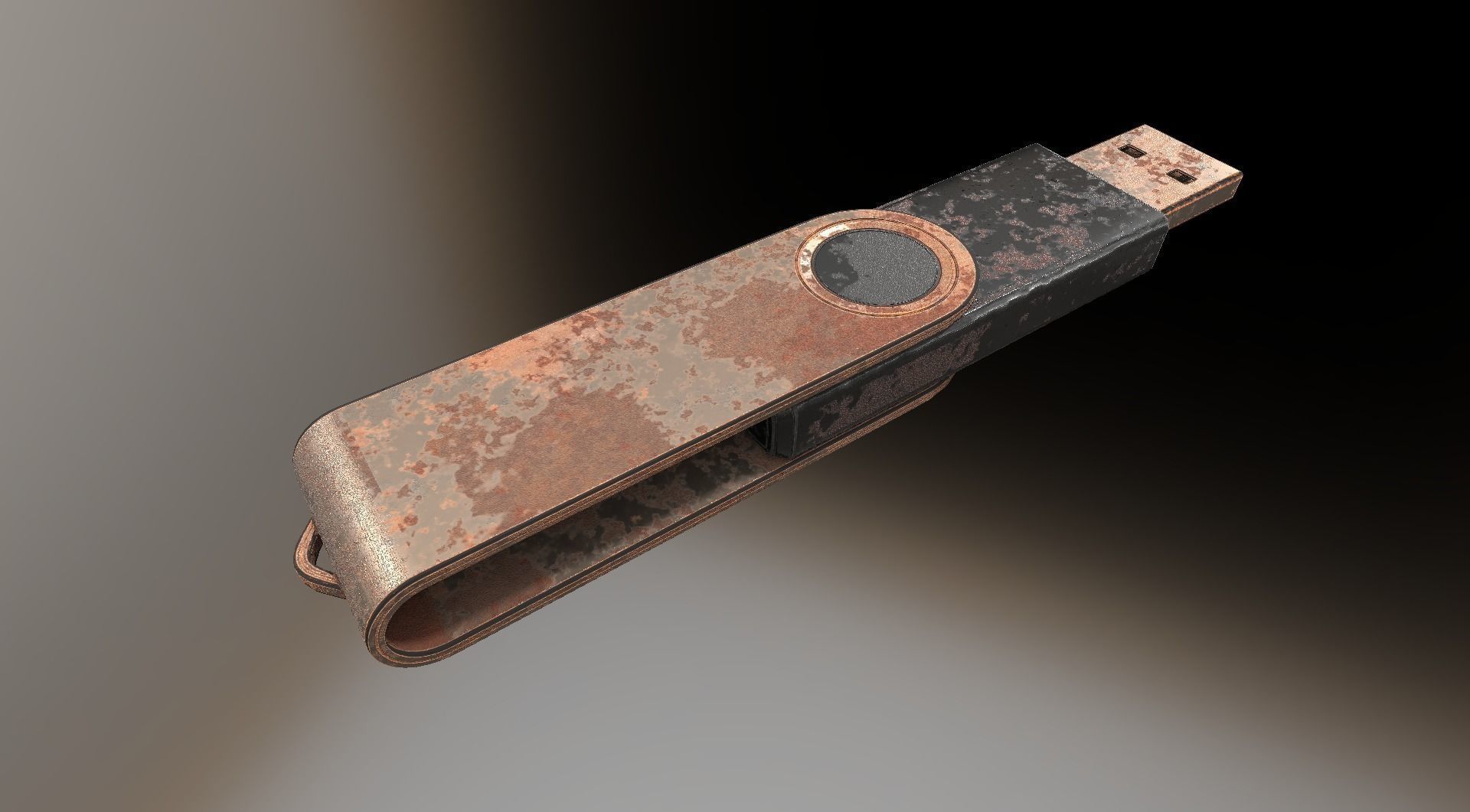 3d Model Usb Stick Collection - Gameready - Pbr Textures Vr Ar Low
