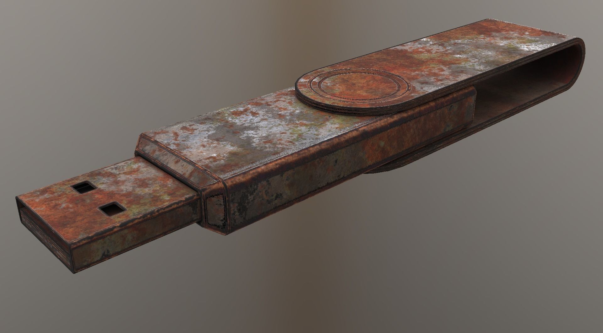 3D model USB Stick Collection - Gameready - PBR Textures VR / AR / low ...