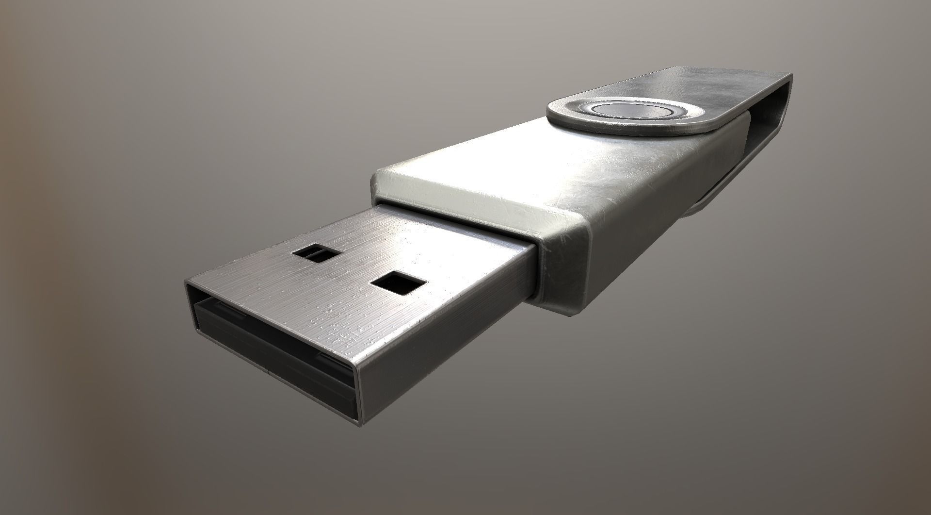 3D model USB Stick Collection - Gameready - PBR Textures VR / AR / low ...