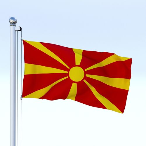Macedonian Flag Animation