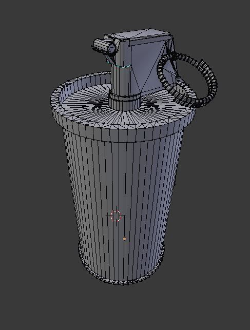 3D model AN-M8 Smoke Grenade VR / AR / low-poly | CGTrader