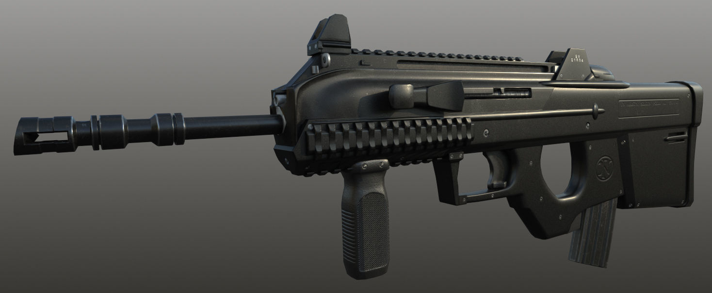 3D model FN 2000 VR / AR / low-poly | CGTrader