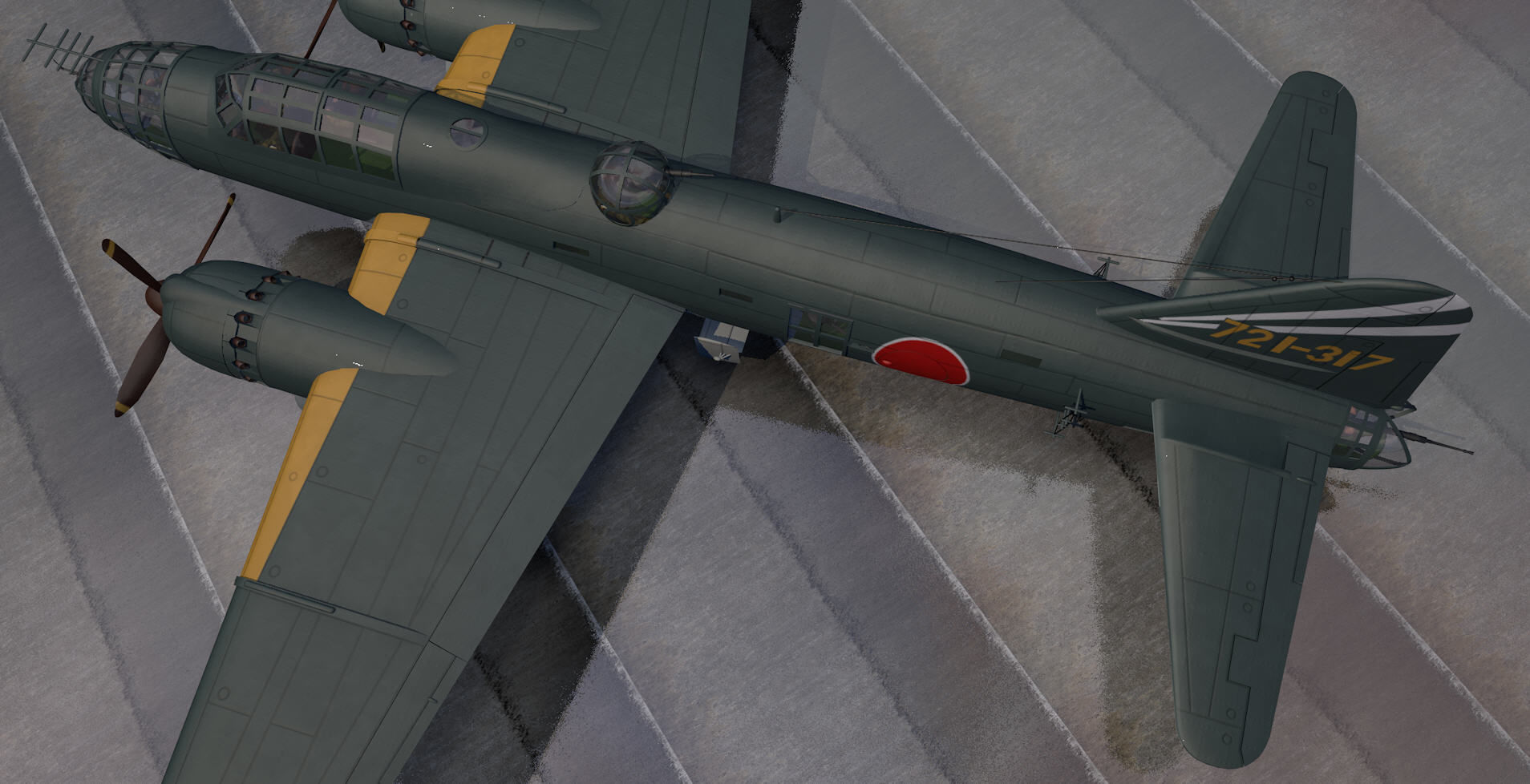 Mitsubishi G4M2 Betty - with Yokosuka MXY7 Ohka 3D model | CGTrader