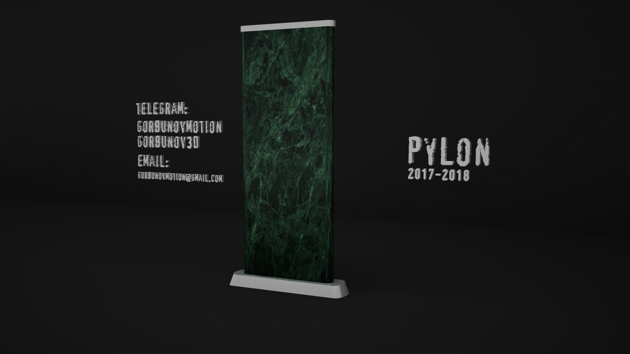 Pylon 1 3D model | CGTrader
