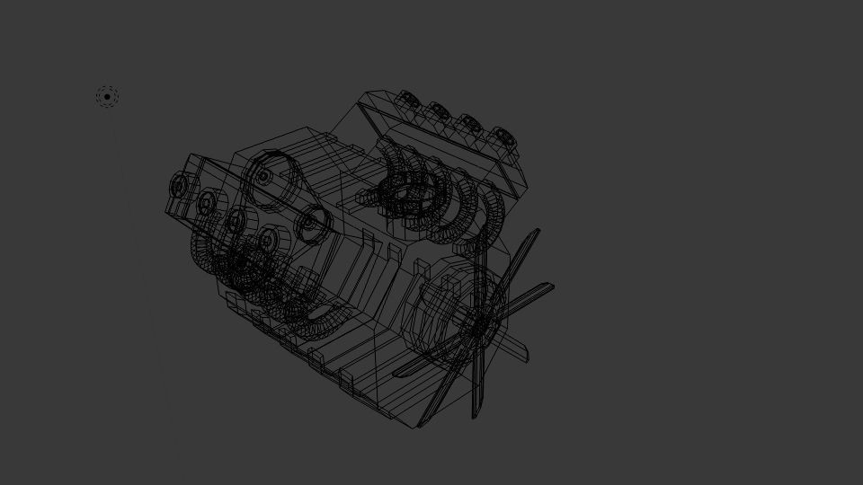 3D model Cartoon Engine VR / AR / low-poly | CGTrader