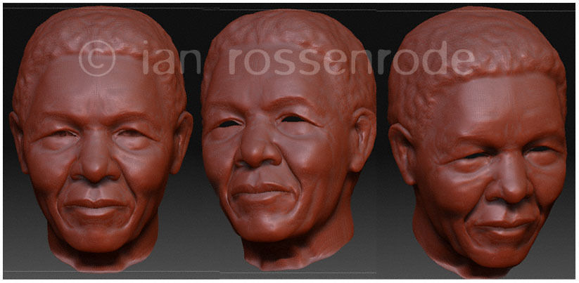 Nelson Mandela 3D print 3D model 3D printable | CGTrader