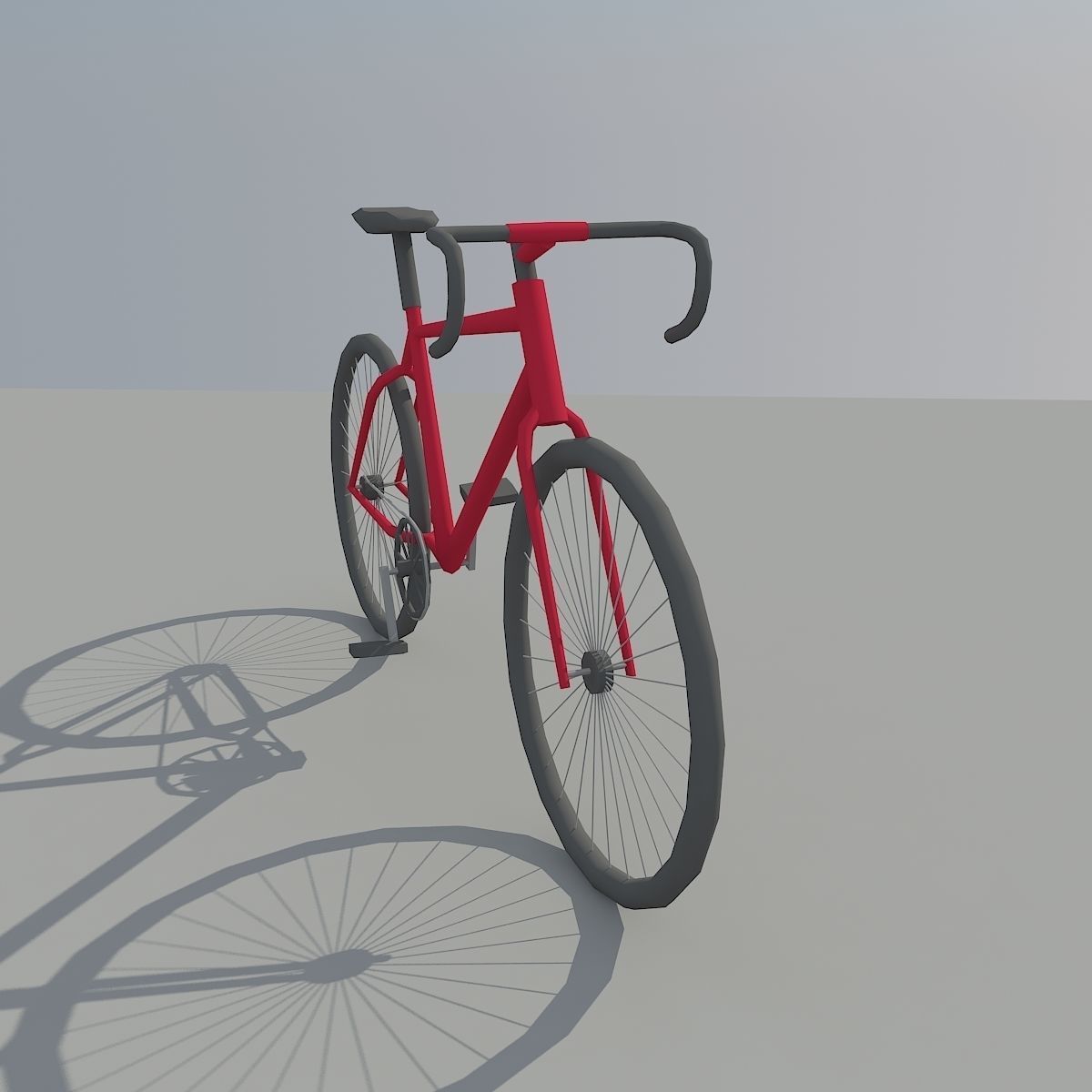 3D model Low Poly Bike bicycle VR / AR / low-poly | CGTrader