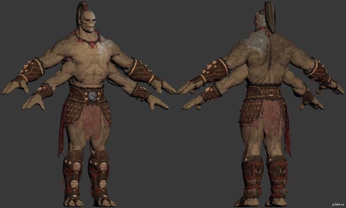 3d goro 3D model | CGTrader