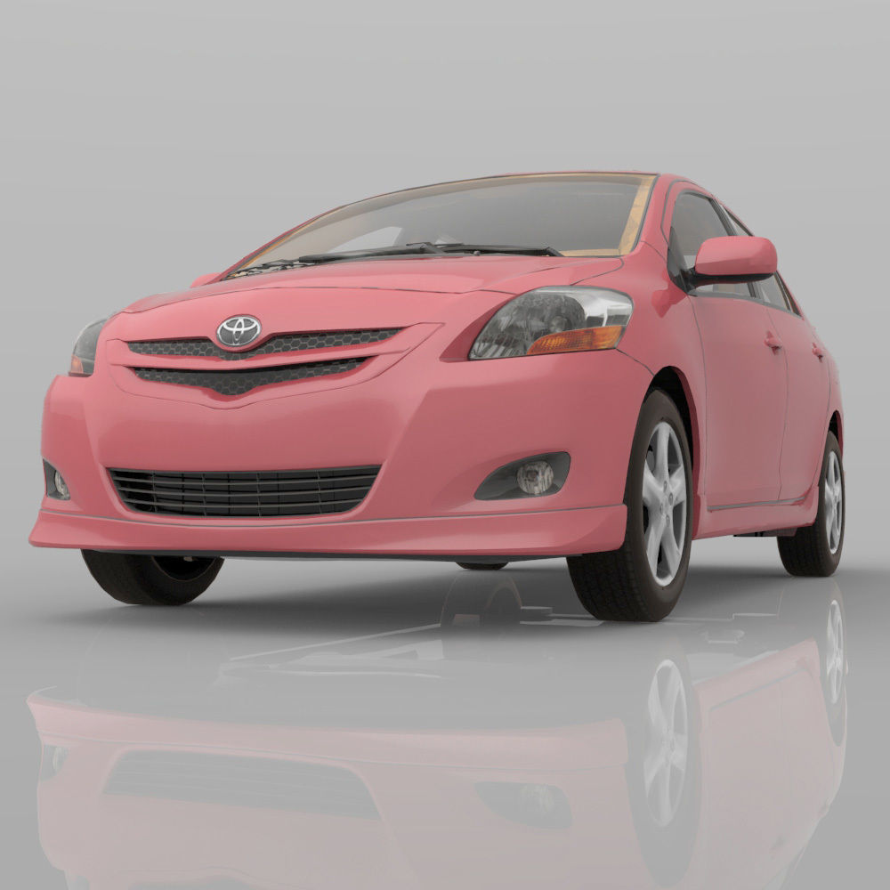 Toyota Yaris 3D model | CGTrader