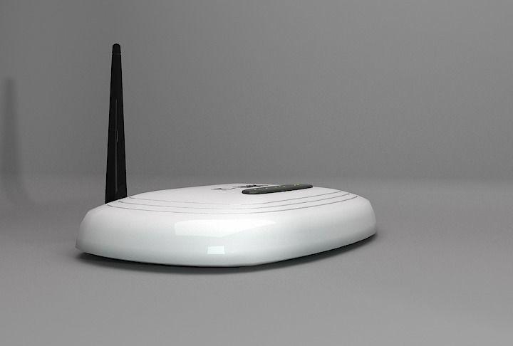 3D model Router - Modem VR / AR / low-poly | CGTrader