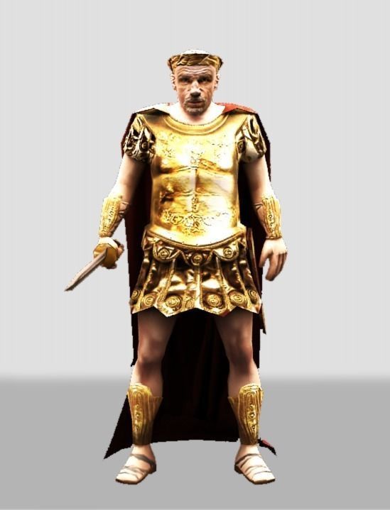 3D model Caesar VR / AR / low-poly rigged animated | CGTrader