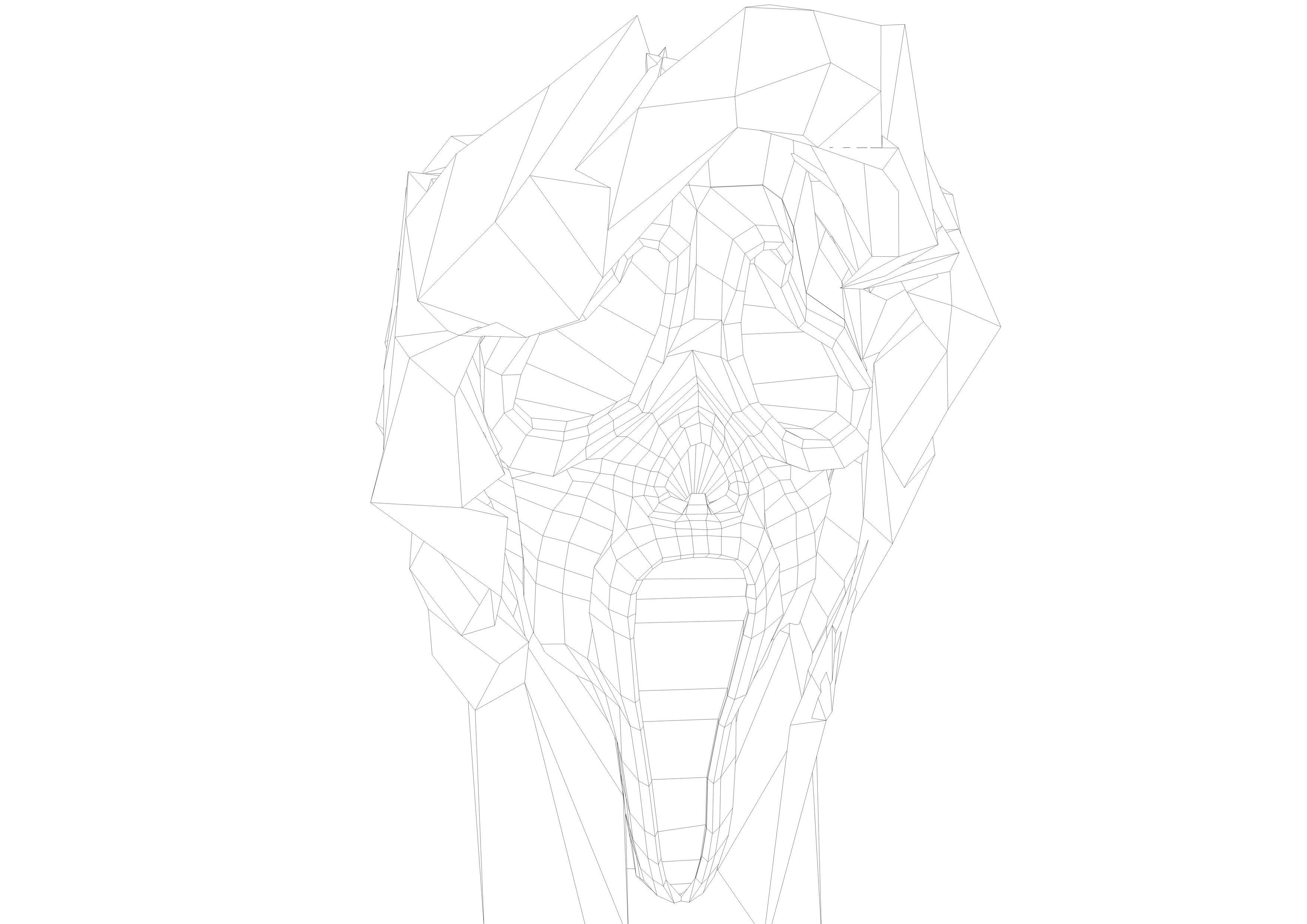 scream face 3D Model 3D model | CGTrader