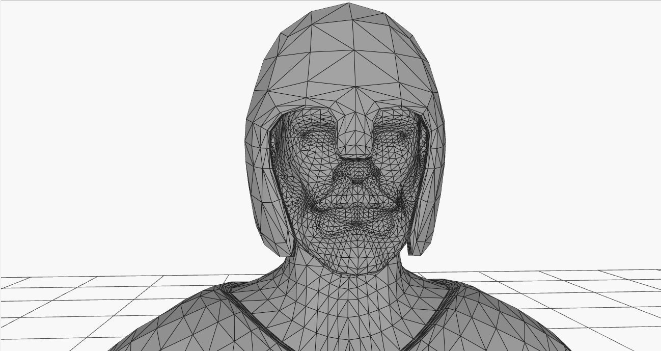 3D model Low poly Warrior VR / AR / low-poly | CGTrader