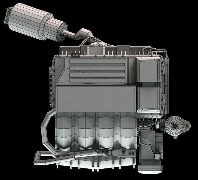 Car Engine 2 3D model | CGTrader