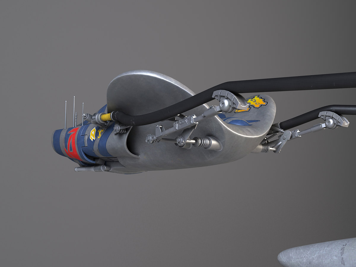 Star Wars Anakin pod racer 3D model | CGTrader