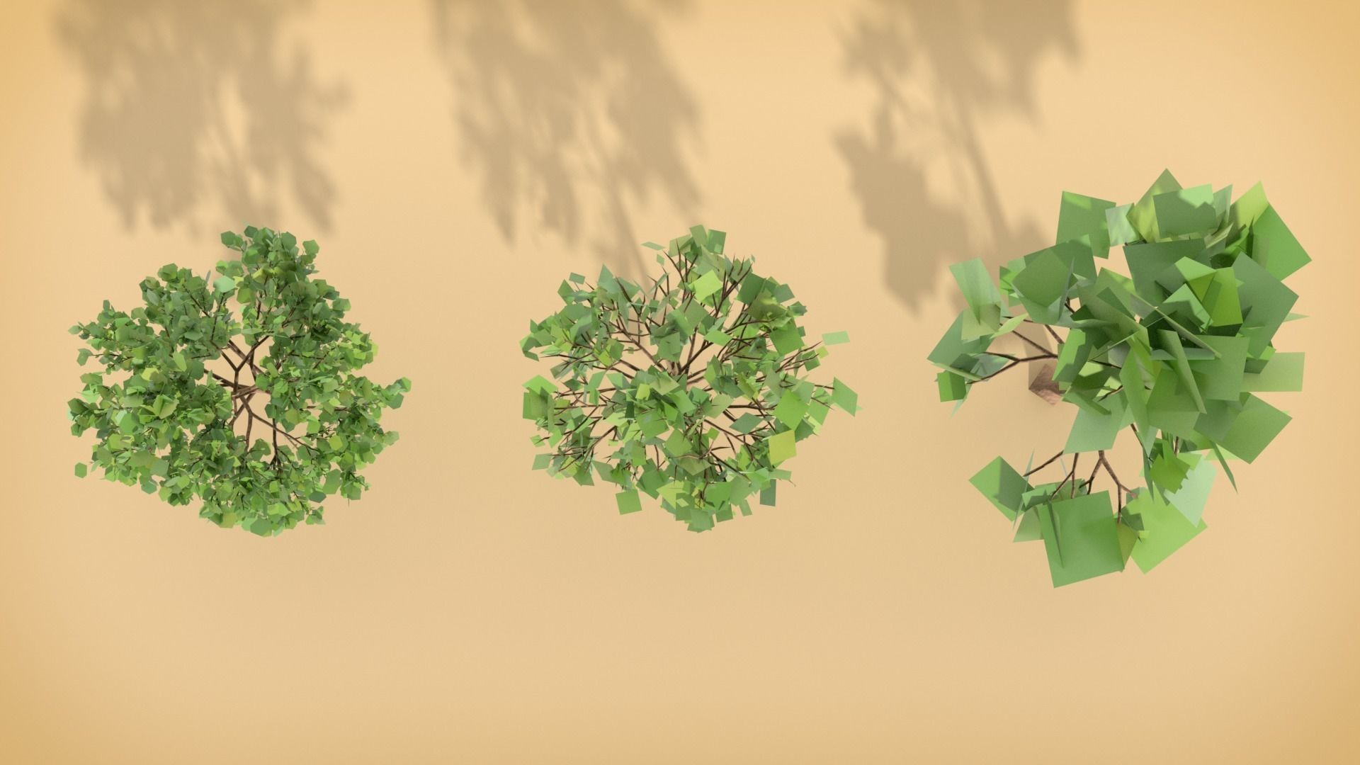 3D model Leafy Tree LOD Pack VR / AR / low-poly | CGTrader
