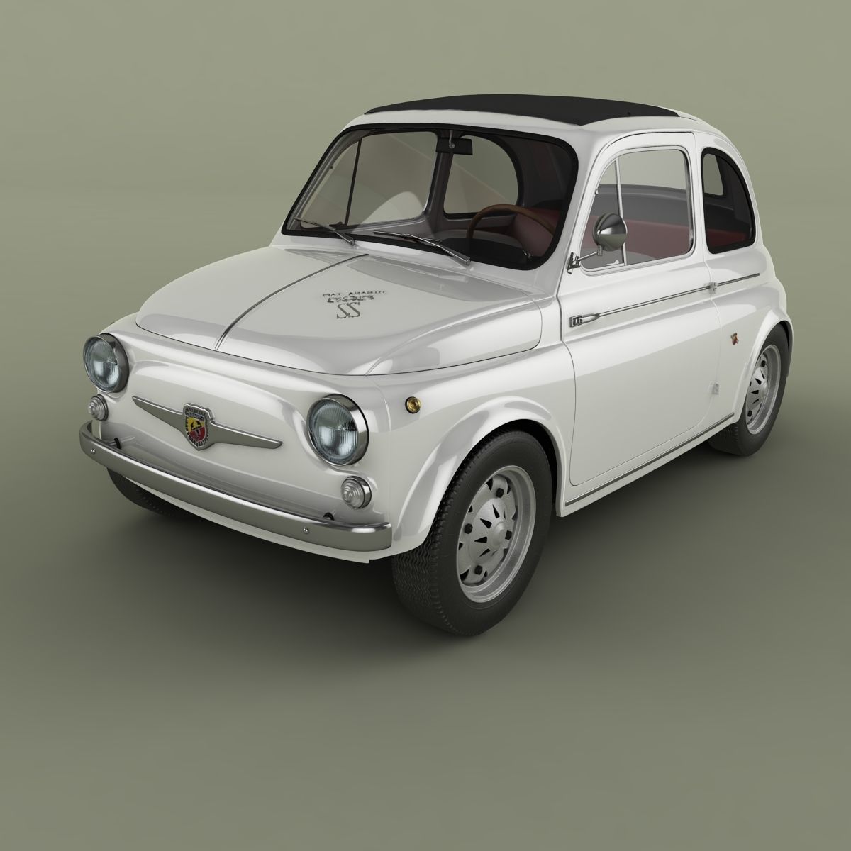 Abarth 595 SS 3D model | CGTrader