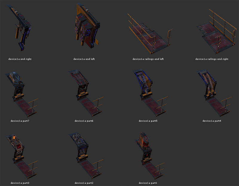 3D model SCI-FI Devices Kit VR / AR / low-poly | CGTrader