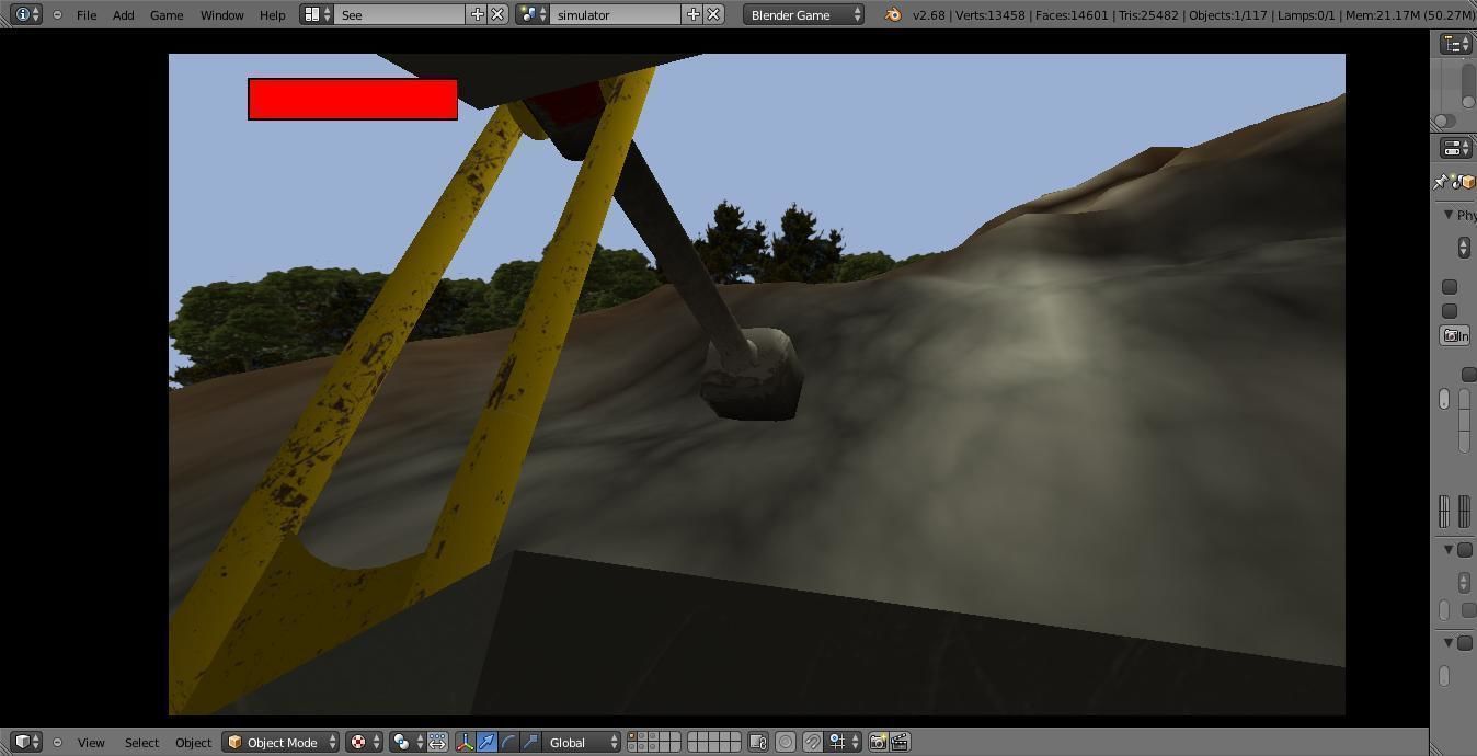 Career Hydraulic Excavator Simulator 3D model animated | CGTrader