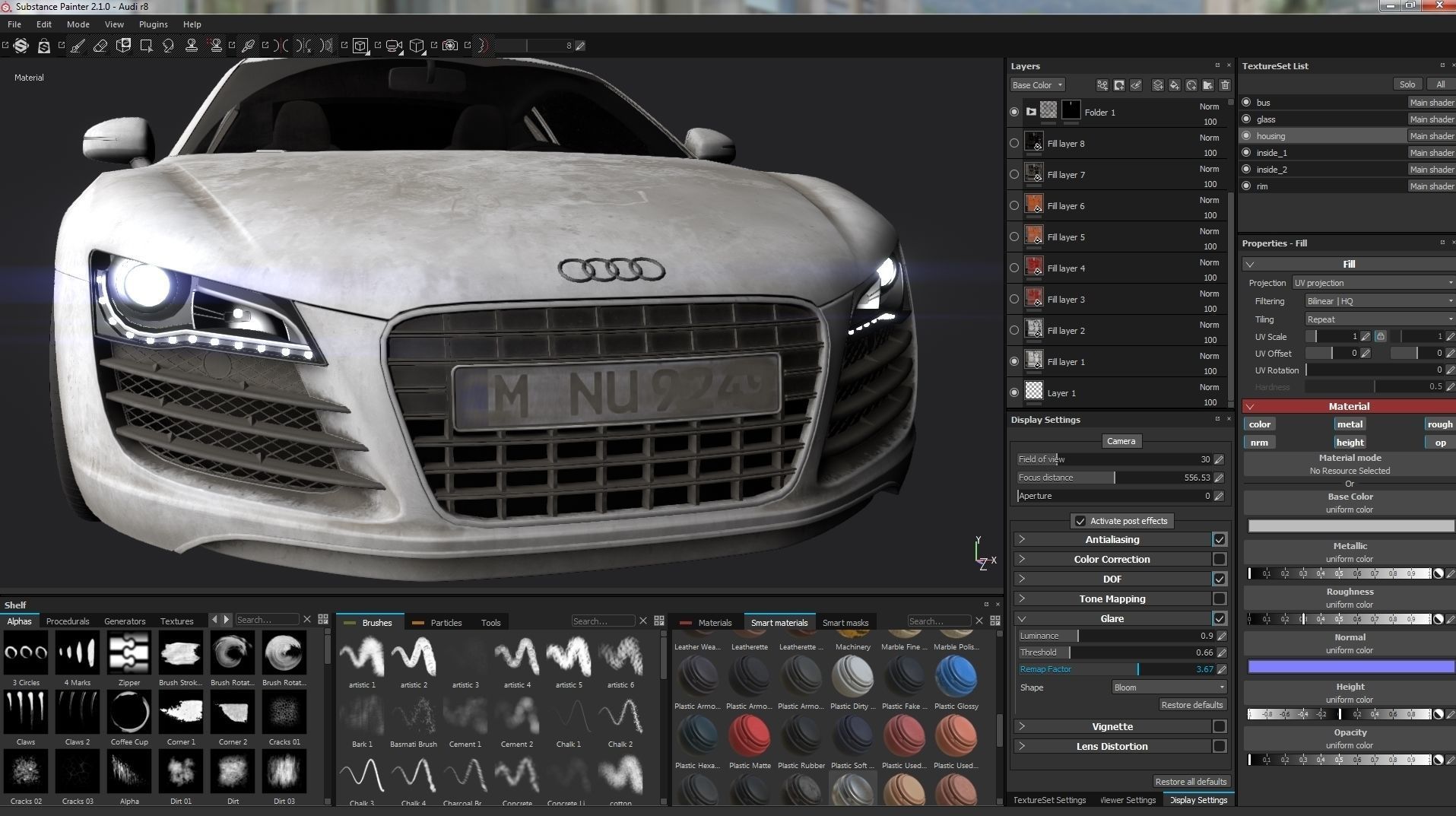3D model Audi r8 VR / AR / low-poly | CGTrader