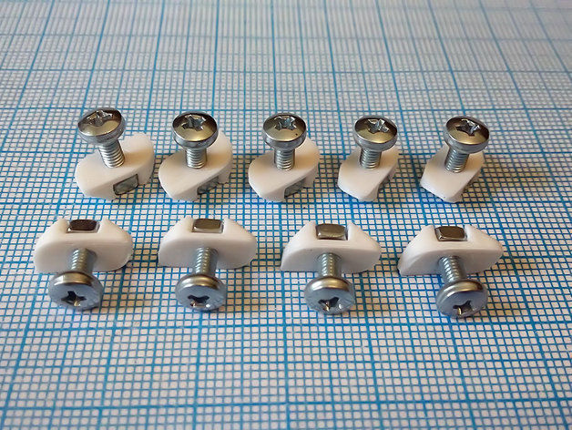 T-NUT M3 2020 free 3D model 3D printable | CGTrader