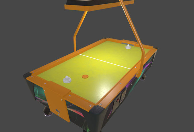 3D model Air Hockey Table VR / AR / low-poly FBX | CGTrader.com