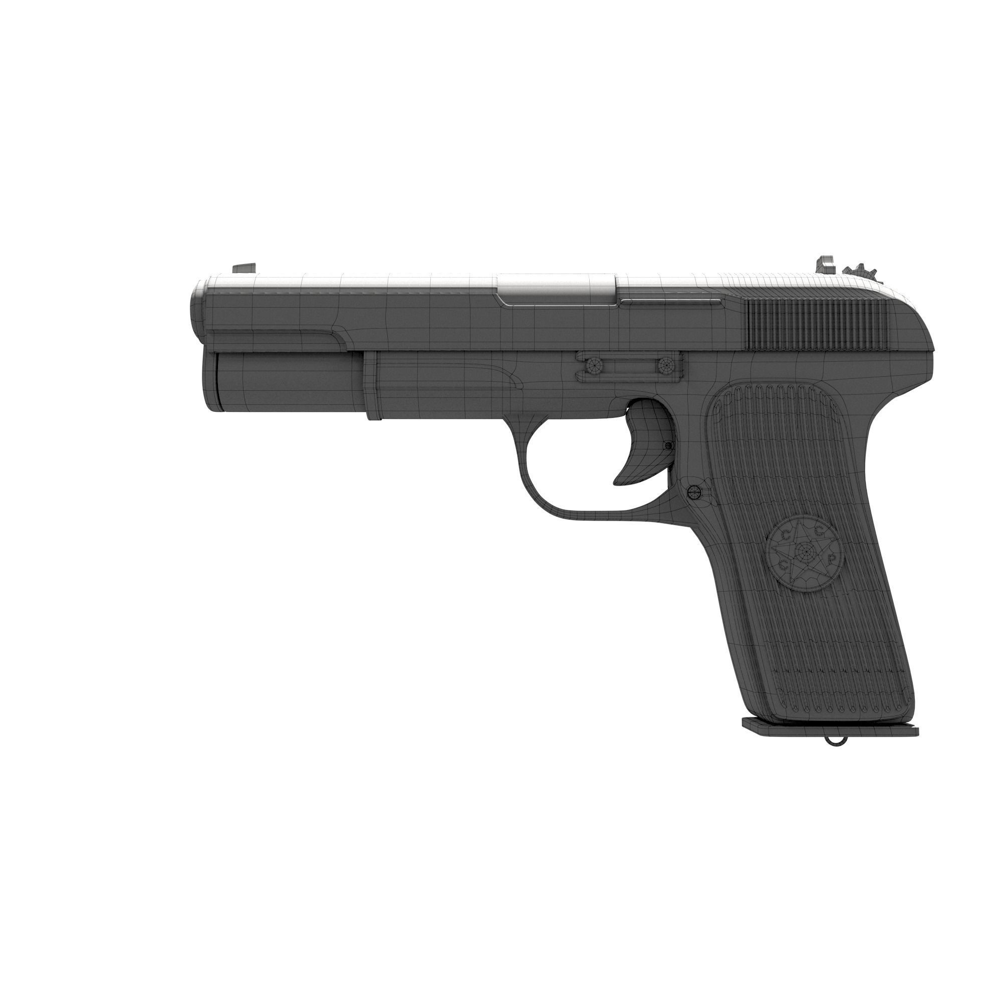 3d model Gun TT 56-A-132 3D model | CGTrader