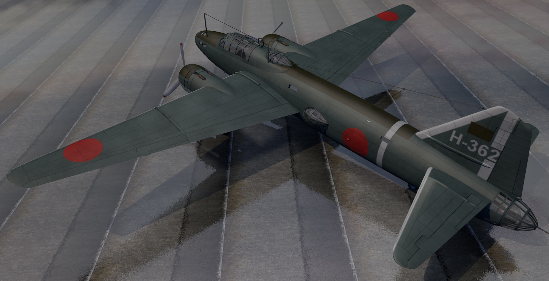Mitsubishi G4M1 Betty 3D model | CGTrader
