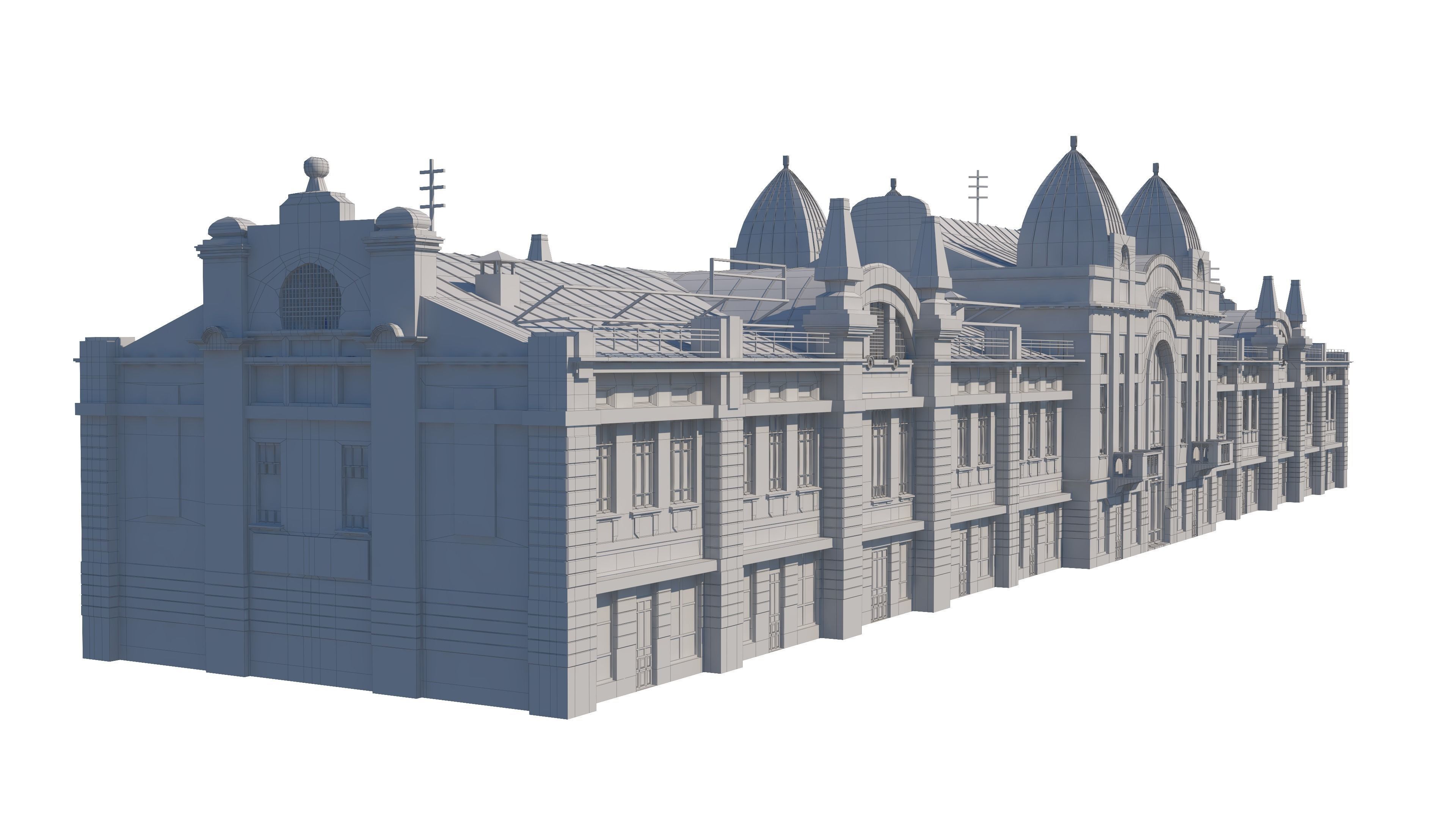 Museum of local History 3D model | CGTrader