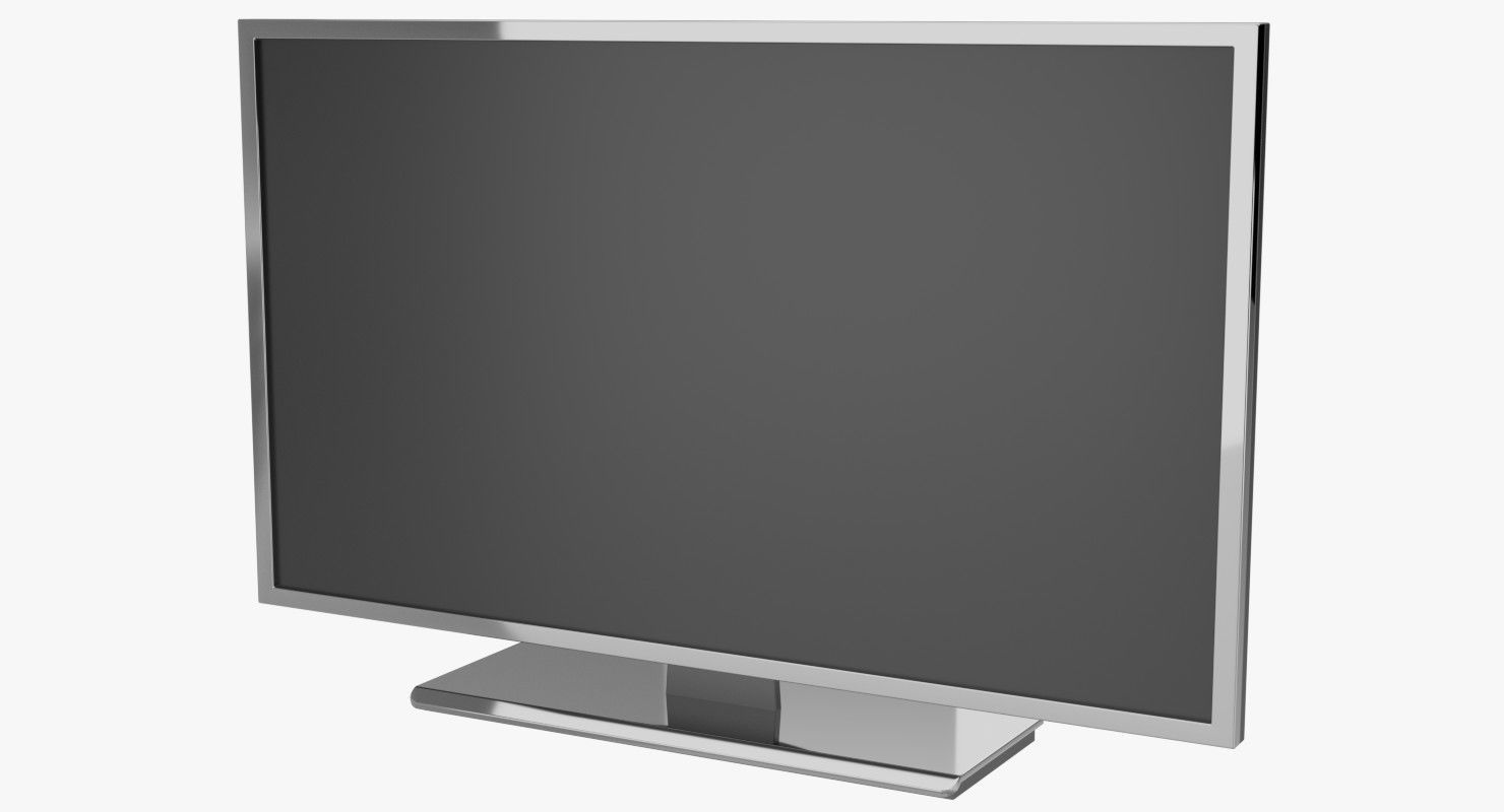 LED TV 3D model | CGTrader