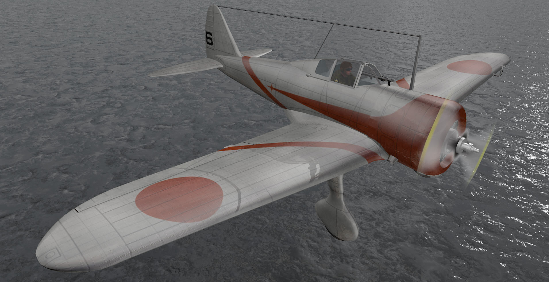 Nakajima Ki-27 Nate 3D model | CGTrader