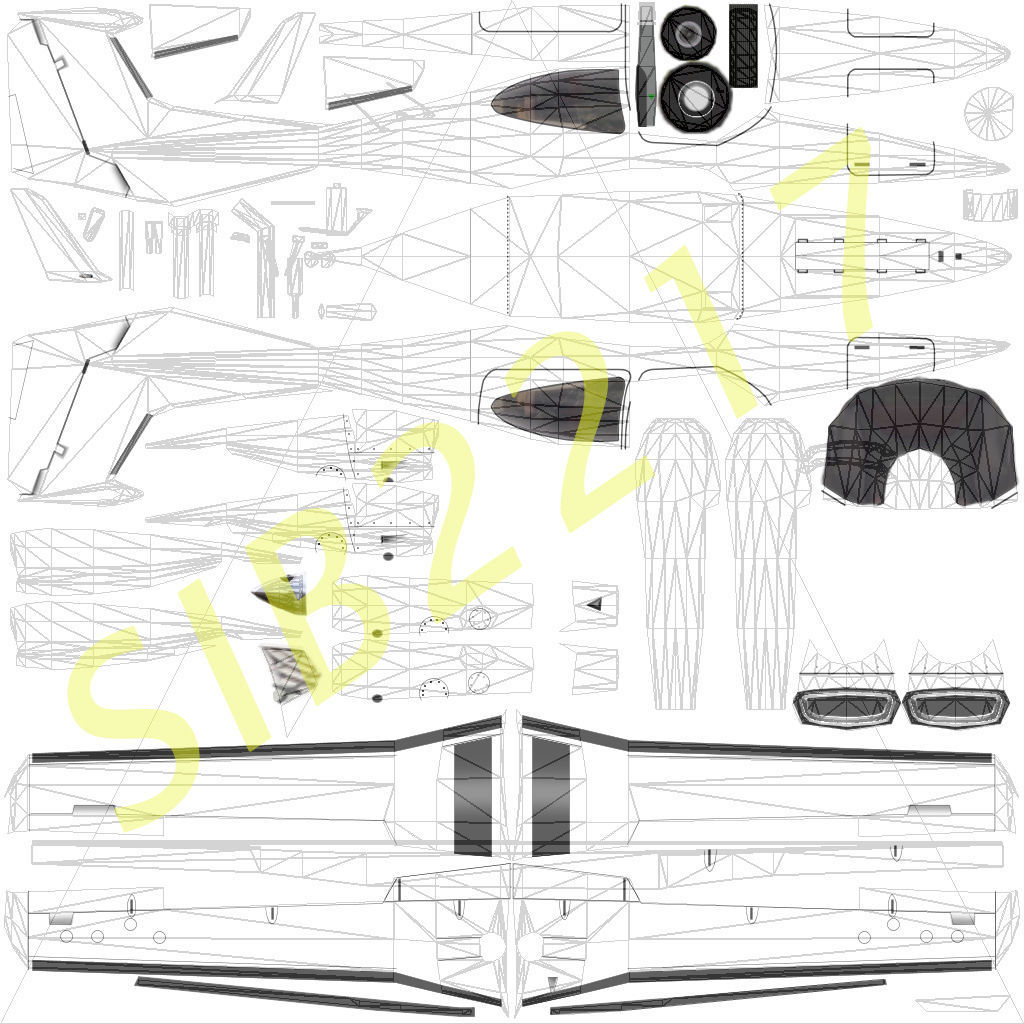 3D model Diamond DA42 VR / AR / low-poly animated | CGTrader