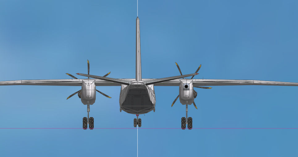 3D model Antonov An-132 VR / AR / low-poly | CGTrader