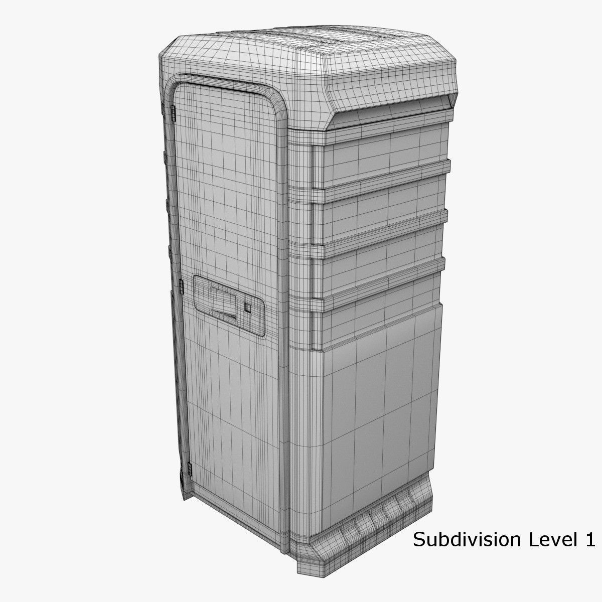 Portable Toilet 3D model | CGTrader