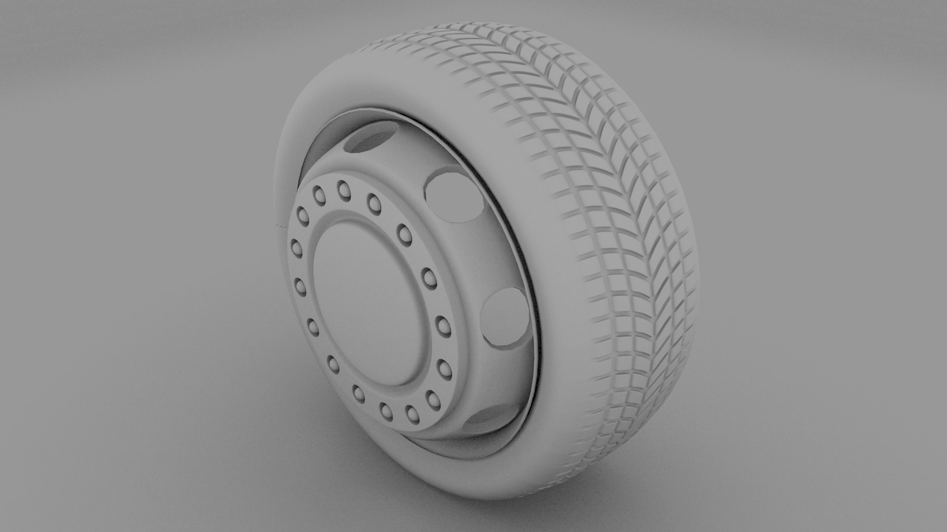 3D model Truck Bus Wheel VR / AR / low-poly | CGTrader