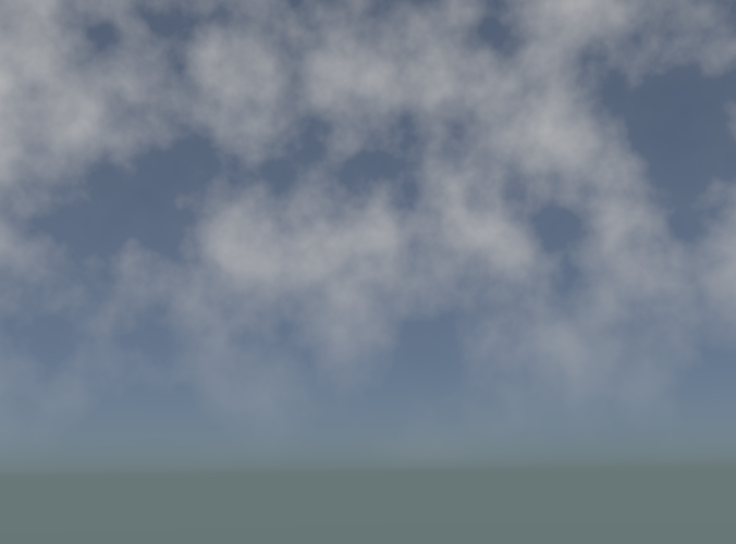 Realistic Moving Clouds free 3D Model animated OBJ 3DS BLEND DAE MTL ...