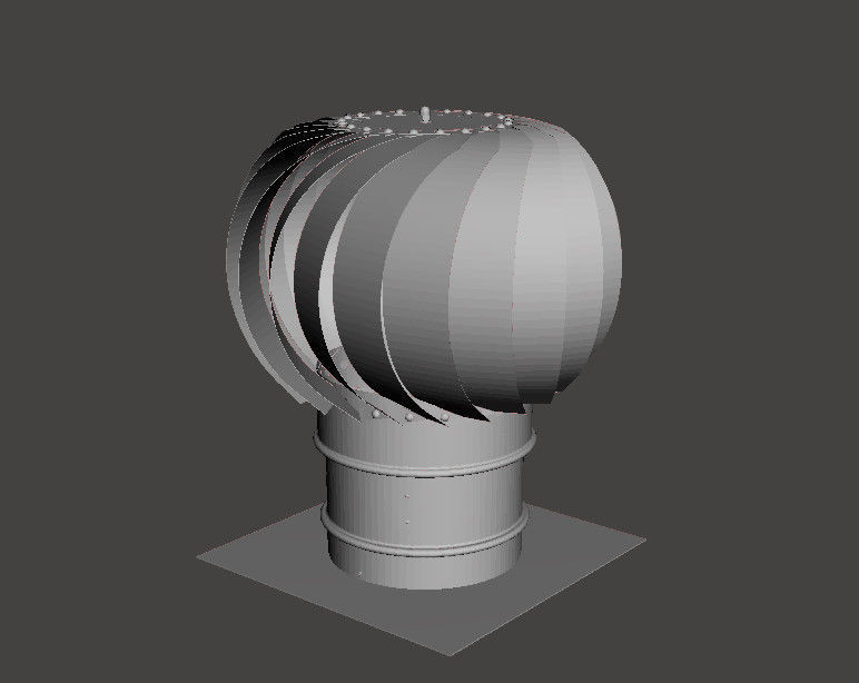 Roof fan 3D model | CGTrader