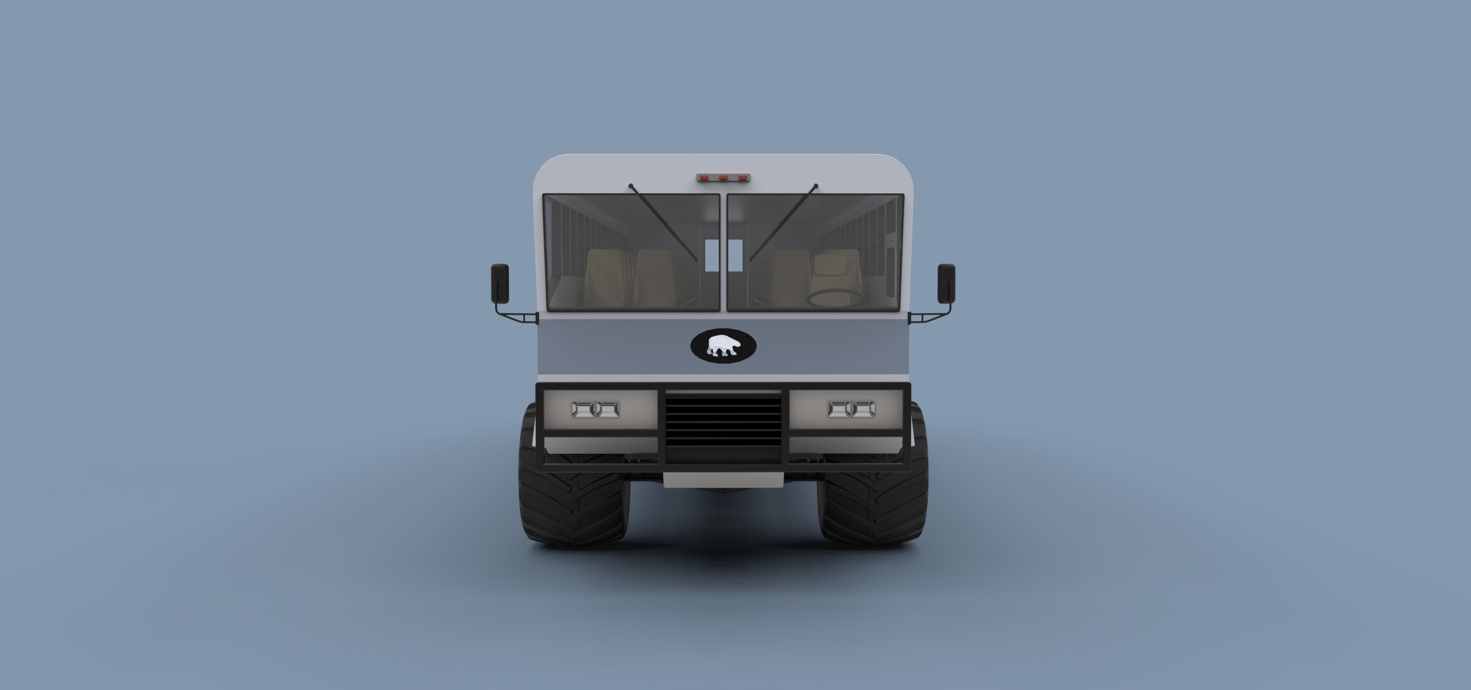 Polar rover 3D model | CGTrader