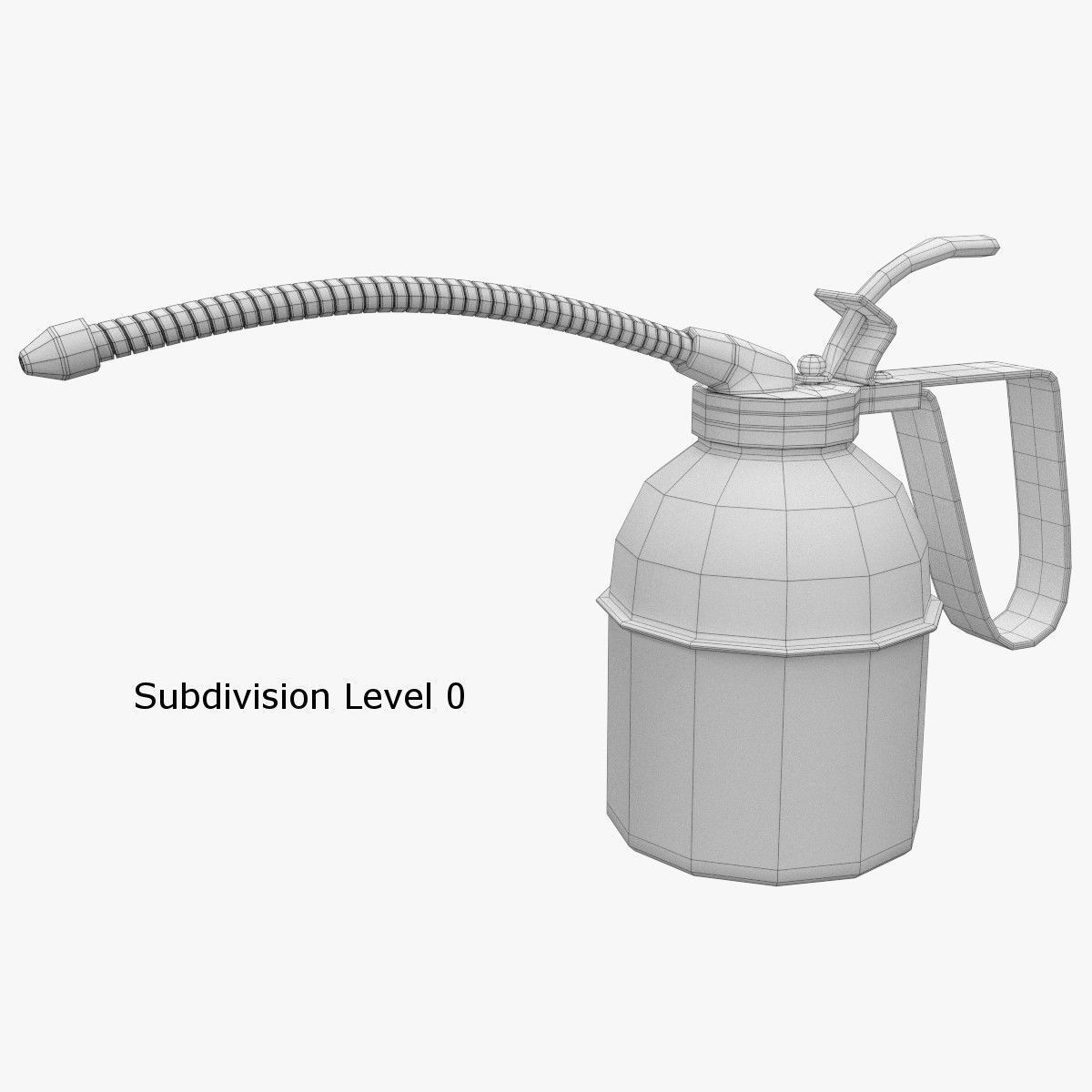 Oil Can 3D model | CGTrader